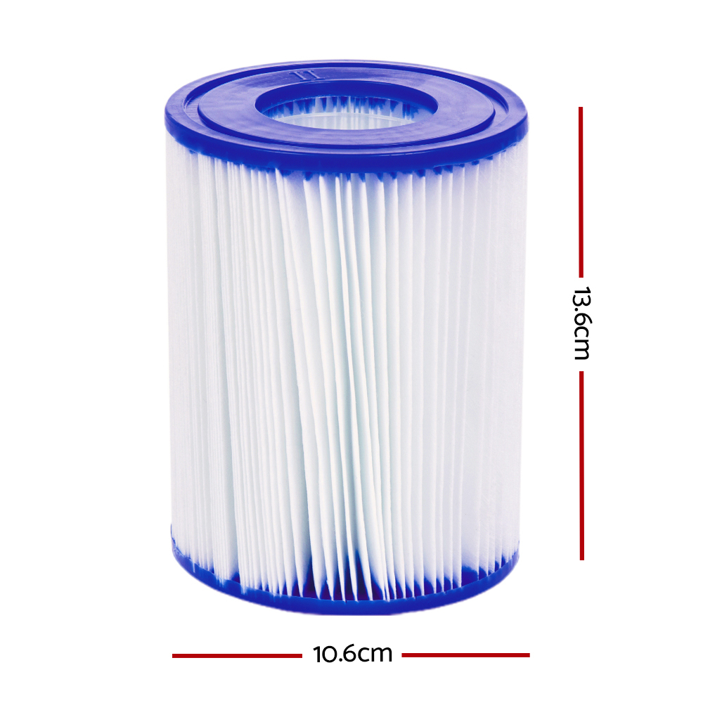 Set Of 6 Bestway Pool Filter Cartridge