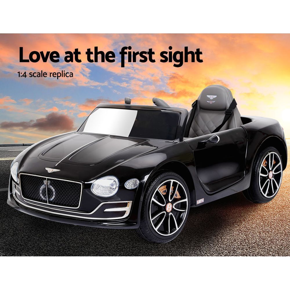 Kids Ride On Car Bentley Licensed EXP12 Electric 12V Black